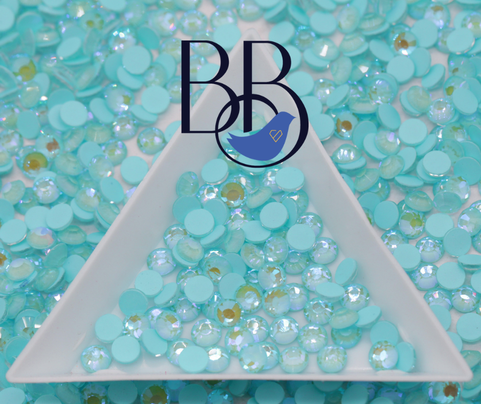 Luminous Light Blue Rhinestones (Glow In The Dark) – The Blinging Bluebird