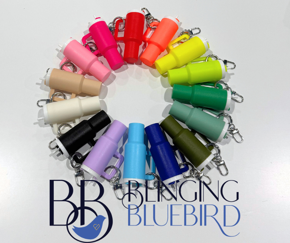 Mini Tumbler Keychain – The Blinging Bluebird