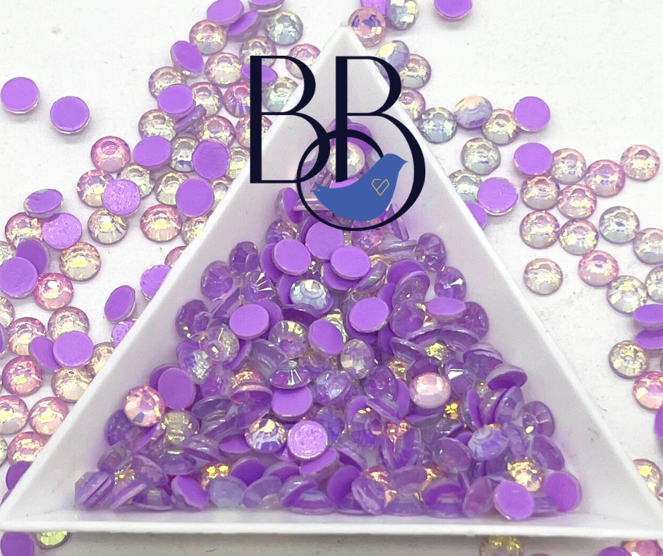 Opal Luminous Purple Rhinestones (Glow In The Dark) – The Blinging Bluebird