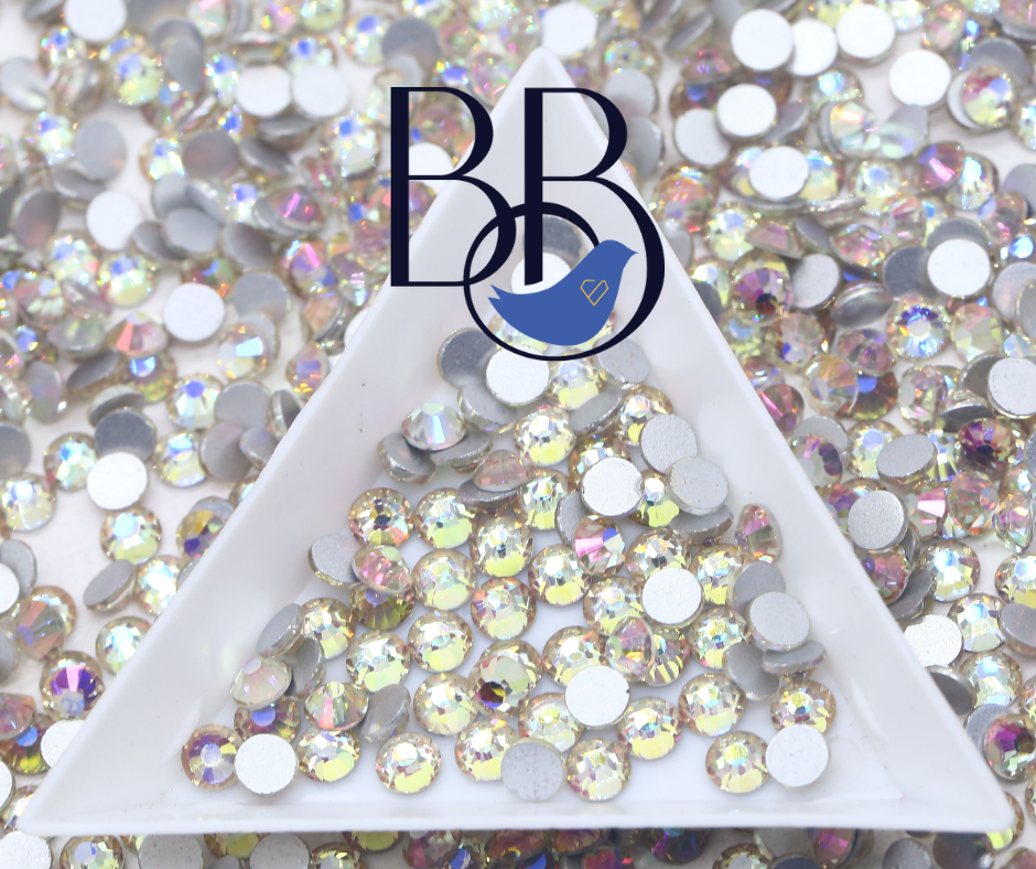White Cherry Blossom Rhinestones – The Blinging Bluebird