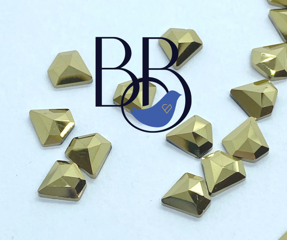 Crystal Aurum/Gold Diamond/Gem – The Blinging Bluebird