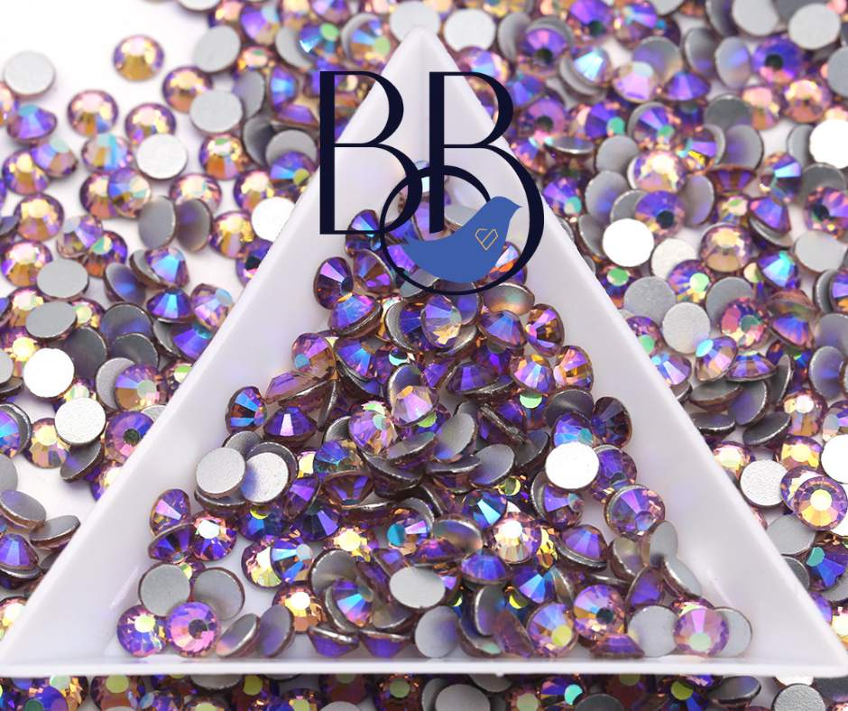 Light Amethyst AB Rhinestones – The Blinging Bluebird