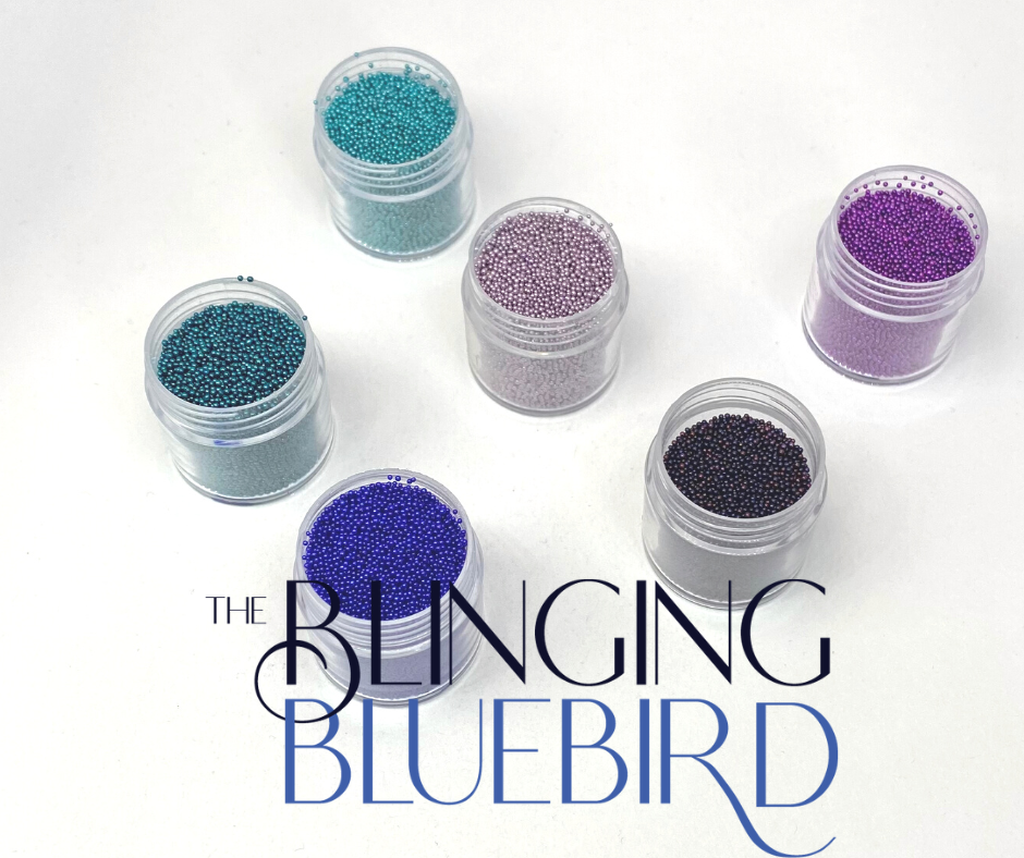 Micro Caviar Beads - Water – The Blinging Bluebird